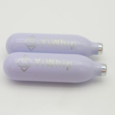 China Food Grade 8g Whipped Cream Chargers Nitrous Oxide Cartridge for sale