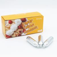 China N2O Whipped Cream Canister Chargers 8.5 Gram 24pk For Whip Cream for sale