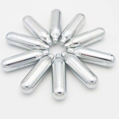 China Butter Cream Charger Silver Color 8.5g 9g 10/24/50/100pk for sale