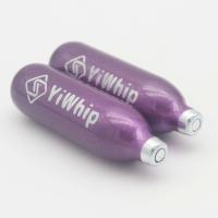China Dessert Tools Purple Whipped Cream Chargers 8.5g for sale