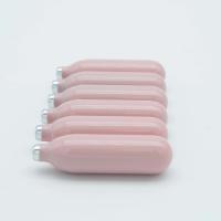 China Pink Color Whipped Cream Chargers Food Grade 8.5 Cream for sale