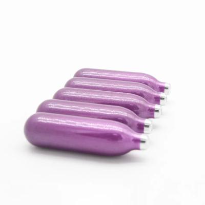 China Carbon Steel Whip Cream Chargers Food Grade Nitrous Oxide Cartridge 8.5g for sale
