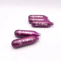 China Purple 8g Cream Charger Food Grade Whip For Cream Products for sale