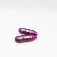China Purple 8g Cream Charger Food Grade Whip For Cream Products for sale