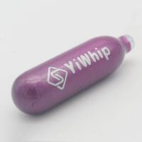 China Purple 8g Cream Charger Food Grade Whip For Cream Products for sale