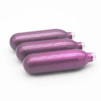 China Carbon Steel Whip Cream Chargers Food Grade Nitrous Oxide Cartridge 8.5g for sale