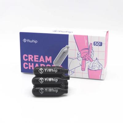 China 10/24/50pk 9g Whipped Cream Charger For Dessert Tool for sale