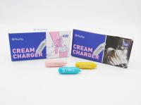 China Customized Flavor 8.5g Cream Chargers Food Grade Nitrous Oxide For Restaurants for sale