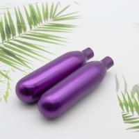 China ISO9001 Purple N2O Cream Whipper Chargers DC04 Steel for ice cream for sale