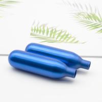 China Empty Blue N2O Mini Cream Whipper Chargers Portable for sale