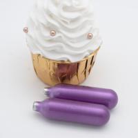 China Purple ISO9001 8 Gram N2O Chargers 24 Pack 35g Disposable Cream Capsules for sale