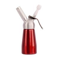 China Red Aluminum 250ml Cream Whipper Dispenser Camouflage Colour for sale