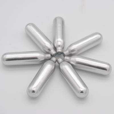 China Food Grade Filling 8g Whipped Cream Chargers Silver for sale