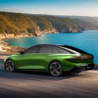 China Dongfeng Xinghai S7 Electric Sedan 200-250Ps Total Horsepower 50kwh-70kwh Battery Automatic Gearbox Lithium Battery for sale