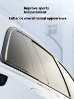 China Lixiang Black Knight Modified Glitter Black ABS Window Trim The Ultimate Bumper Decorative Accessory for L9 L8 L7 L6 Cars for sale