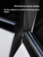 China Lixiang Black Knight Modified Glitter Black ABS Window Trim The Ultimate Bumper Decorative Accessory for L9 L8 L7 L6 Cars for sale