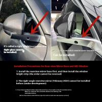 China Custom Black Side Mirror Base Upgrade for Lixiang L9L8L7 SFP Paste Modification Improved Functionality for sale