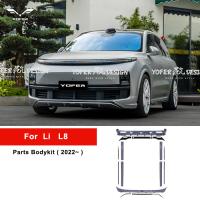 China Unpainted Car Accessories For L8 Body Kits for EV Series ABS PP Diffuser Lip Aprons Splitter Car Bumpers For Lixiang L8 for sale