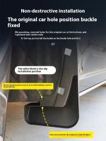 China Lixiang Car Spare Parts 2024 Original Car Paint Exterior Accessories Fenders Mudguard Mud Flap Splash Guards L6 L7 L8 L9 for sale
