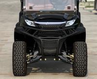 China Outdoor Playground Electric Golf Cart Chinese 4 Passenger Hunting Buggy with Custom Body and Lifted Design for sale