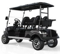 China 205/50-10 Tire Size 4 Seaters Lifted Electric Golf Cart for Golf Course and Yard for sale