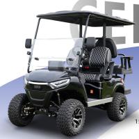 China Equipped with Electromagnetic Parking System Private Mold Electric Lifted Golf Cart 4 Passenger Chinese Hunting Golf Carts for sale