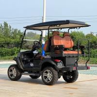 China Max Charger Electric Club Car Golf Cart 2 4 6 Seats Hydraulic Shock 14inch Tire Size Charge Time h 7-9h for sale