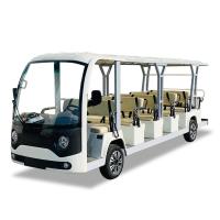 China 18.6mph Speed Electric Shuttle 17 Passenger Sightseeing Bus With 80-100km Driving Mileage and Powerful Configuration for sale