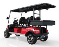 China Customizable 6-Seater Off Road Golf Cart with Electric Power and Cargo Box Standing Postion of Tail Caddie Unequipped for sale