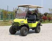 China 400-500kg Curb Weight 4 Seater 48V5KW AC Motor Electric Golf Cart with Cargo Box and Front Drum Rear Drum Brake System for sale
