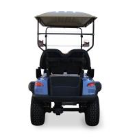 China 2024 Electric 4 Person Golf Cart for Hunting Transport 20% Grade Ability 15.5mph Maximum Speed 48V 5KW AC Motor for sale