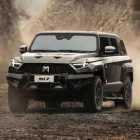 China 816PS Motor Power 1050N.m Maximum Torque Dongfeng M-Hero 917 2024 Extended Range Dragon AWD 360 Camera Off Road Hybrid SUV for sale