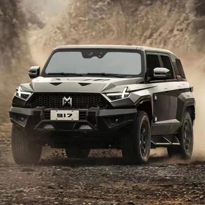 China 816PS Motor Power 1050N.m Maximum Torque Dongfeng M-Hero 917 2024 Extended Range Dragon AWD 360 Camera Off Road Hybrid SUV for sale