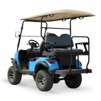 China 15.5mph Speed Electric Hunting Buggy Lifted 4 Seater Golf Cart with Aluminum Alloy Hub and All-Terrain Capabilities for sale