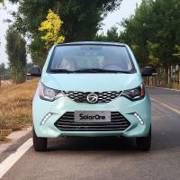 China Blaval Solar One Low Speed Solar Electric Mini Car with Curb Weight 780kg Wheelbase 2260mm for sale