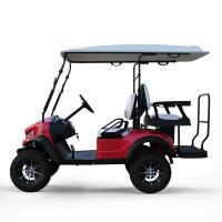 China 2024 Launched Brand New 4 Wheel Electric Golf Hunting Buggy Cart Back to Back 4 Seater For Sale for sale