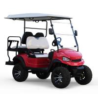 China 2024 Launched Brand New 4 Wheel Electric Golf Hunting Buggy Cart Back to Back 4 Seater For Sale for sale