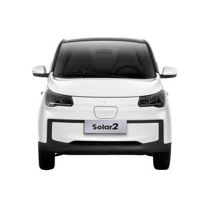 China Blaval Solar 2 Energy Electric Vehicle Solar Charging High Speed Mini Car For Adults Max Speed 90 Motor Single Motor for sale
