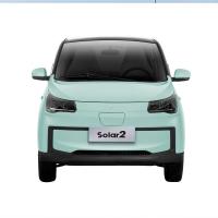 China Blaval Solar 2 Energy Electric Vehicle Solar Charging High Speed Mini Car For Adults Max Speed 90 Motor Single Motor for sale