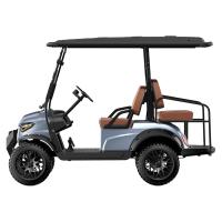 China 72V 5KW AC Motor Lifted 4 Passenger Hunter Cart Basic Edition Electric Community Golf Carts for Community Transportation for sale