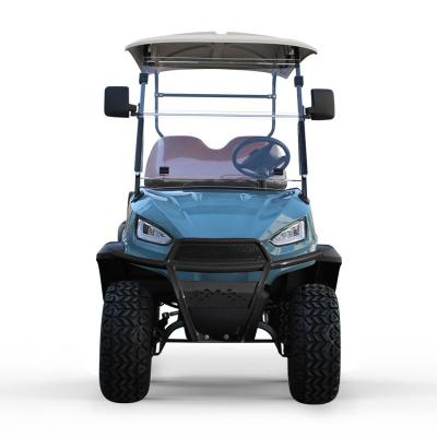 China 400-500kg Curb Weight 2024 Custom Design Luxury Lifted 2 Passenger Electric Golf Cart With Aluminum Golf Cart Frame for sale