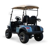 China 400-500kg Curb Weight 2024 Custom Design Luxury Lifted 2 Passenger Electric Golf Cart With Aluminum Golf Cart Frame for sale