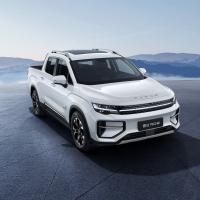 China 2023 2024 Model Electric Pickup Truck High Power Pickup Electric Cars RADAR RD6 2WD Drive Left Steering 2 Years for sale