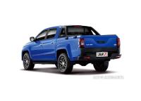 China Tiger Electric Pickup Truck 2024 EV Pickup Van Mini Trucks Engine Powerful 120kw LED Leather Single Lithium Dark Automatic for sale
