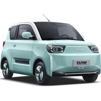 China 120km Pure Electric Beiqi Baw Yuanbao Pony 4 Seats Mini Ev for Adults Energy Vehicles Smart RHD Electric Car Wheelbase 2050 for sale