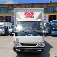 China 2024 JMC Truck Cabin Isuzu Cargo Truck 10 Ton Food Delivery Two-wheeled Electric Vehicle Seats 5 Door 2 Seater Truck for sale