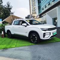 China Chinese Brand Geely radar rd6 ev pick up White ev car large storage 5 seats 400km range radar rd6 electro car New Energy vehicle for sale