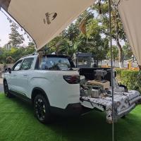 China Chinese Brand Geely radar rd6 ev pick up White ev car large storage 5 seats 400km range radar rd6 electro car New Energy vehicle for sale