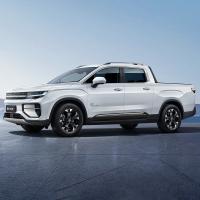 China 2023 Geely Radar Rd6 Ev Pick Up Truck 400Km Pure Battery Electro Car Automobile Auto In White Color With 2WD Drive for sale