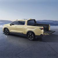 China 2023 2024 Geely Ev Car Radar RD6 4 Doors 5 Seaters Pick Up Long Range Electric Pickup Truck 4x4 4wd Cars 5260*1900*1830mm for sale